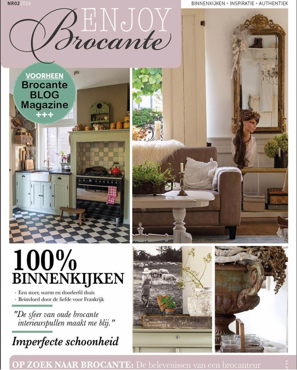 Enjoy Brocante Magazine Feature – Maison de Mings